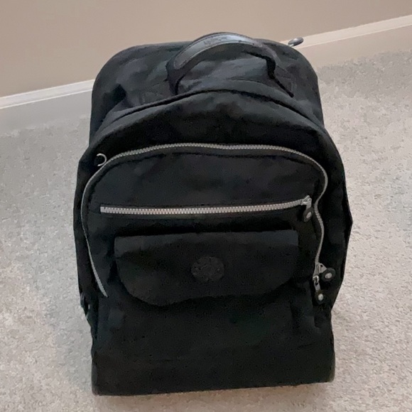 Kipling | Bags | Kipling Rolling Backpack In Black | Poshmark